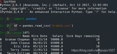 Python Pandas 解析（读取、写入） Csv 文件qiuqiu1027的博客 Csdn博客pandas写入csv