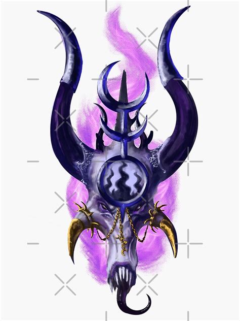 Slaanesh Symbol Wallpaper