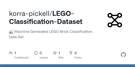 github korra pickell lego classification dataset 📊 machine generated lego brick