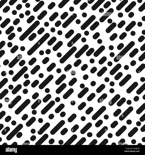 Seamless Diagonal Line Pattern Monochrome Stripes Black And White Texture Repeating Geometric