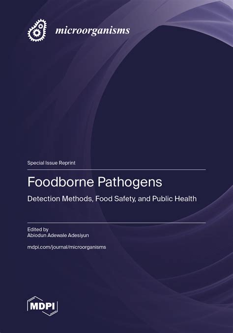Foodborne Pathogens Detection Methods Food Safety And Public Health Mdpi Books
