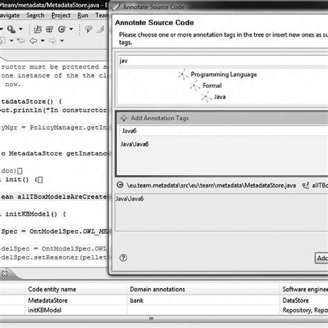 Manual Semantic Annotation Of Source Code Download Scientific Diagram