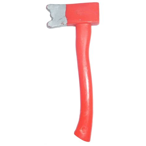 Vintage Action Man Red Fire Axe Accessory