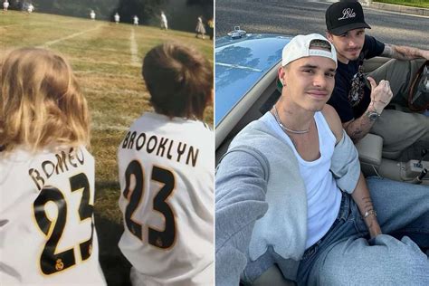 Romeo Beckham Gets 22nd Birthday Love From David Victoria And Brothers