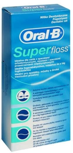 Oral B Superfloss Zobna Nitka Pripomočki