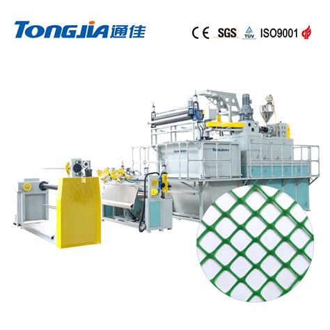 Plastic Square Mesh Machine Breeding Aquaculture Diamond Net Machine Plastic Square Net