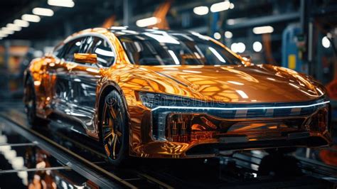 Robotic Equipment Makes Assembly Of Car Innovative Technology And Skilled Labor The Making Of