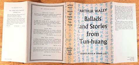 Ballads And Stories From Tun Huang An Anthology By Arthur Waley As