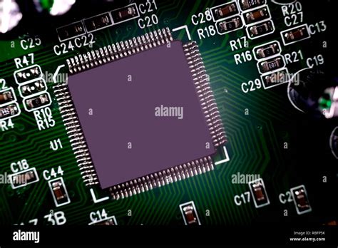 Microchip Processor Mother Board Hi Res Stock Photography And Images Alamy