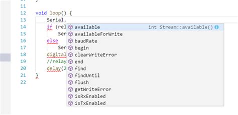 Auto Complete Not Working Properly · Issue 46 · Platformioplatformio