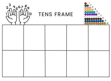 Tens Frame By Pamela Field Tpt