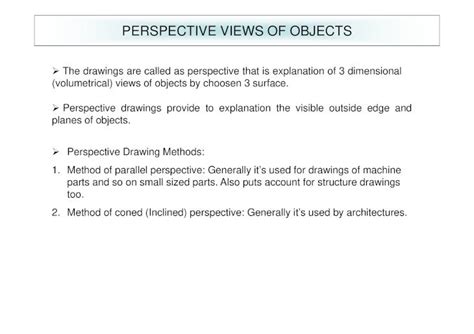 Pdf Perspective Views Of Objects Trinsaateskisehir