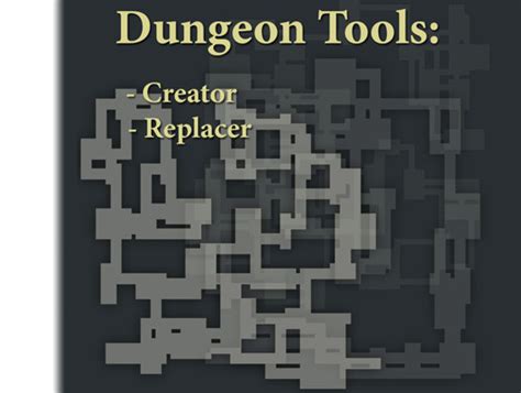 Dungeon Tools Utilities Tools Unity Asset Store