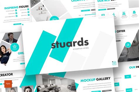 Stuards Powerpoint Template Incl Clean And Business Envato Elements