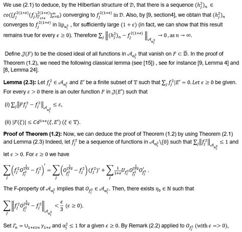 Validity Of Closed Ideals In Algebras Of Series Of Square Analytic Functions