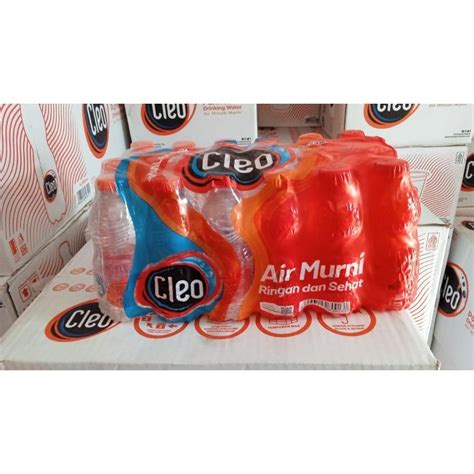 Jual Murah Cleo Botol Mini 220 Mili Isi 24 Botol Air Murni Cleo Mini Isi 24 Shopee Indonesia