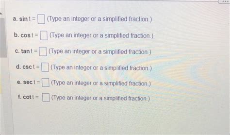 solved corresponding to a real number t find the values of