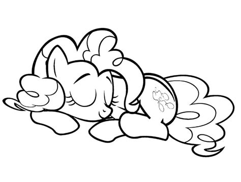 Pinkie Pie With Crown Coloring Page Free Printable Coloring Pages For