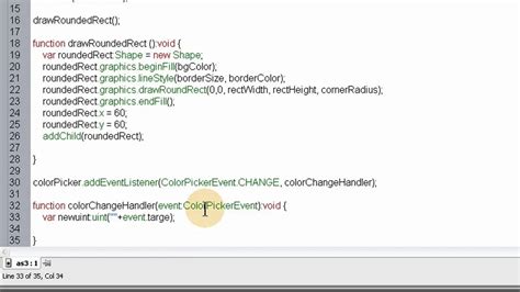 How To Utilize The Color Picker Component In Adobe Flash Cs3 Adobe