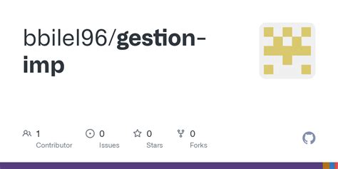 GitHub Bbilel96 Gestion Imp