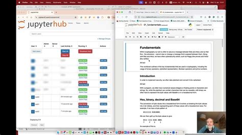 Running Jupyterhub For Cryptography Youtube