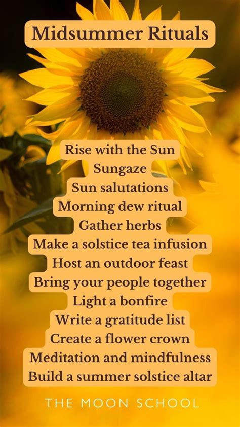 13 Best Modern Rituals For The Summer Solstice 2024 Litha Pagan Wiccan Crafts In 2024 Summer