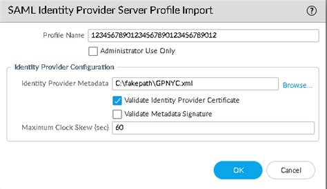 Upload Saml Idp Failed Failed To Parse Idp Metadata On Palo Alto