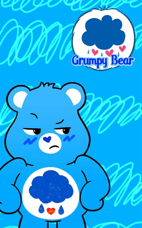 Grumpy Bear Wallpaper By Kymanipauling97 On Deviantart