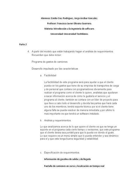 Actividad 4 Introduccion A Software Pdf Software Ingeniería De Software