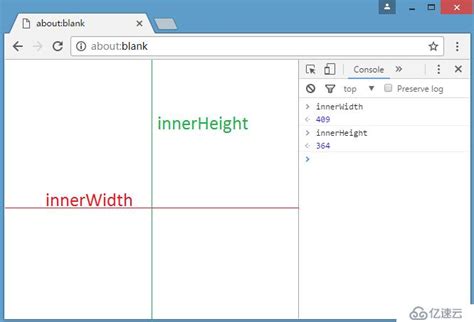 浏览器对象的各种宽高 开发技术 亿速云