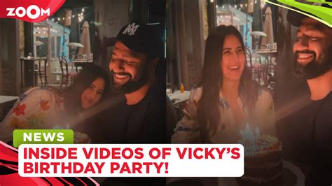 Vicky Kaushal Shares Inside Videos Of His Birthday Bash With Wife Katrina Kaif And Close Friends