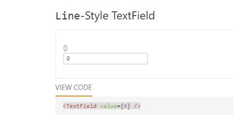 TextField With Numeric Value Displays Above The Input Issue Tableau Tableau Ui GitHub
