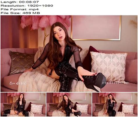 Eva De Vil Got A Minute Joi Femdom Pov Cocktease Female