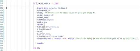 inconsistent indentation in insert values clause · issue 158 · trivadis plsql formatter