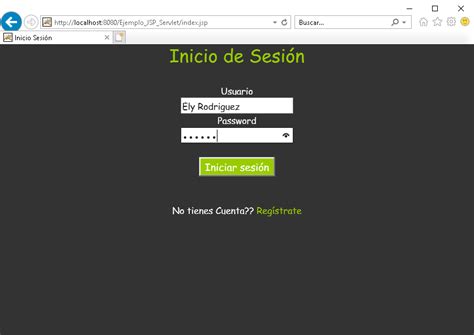 Github Carolinabentresca Ejemplo Jsp Servlet Proyecto Java Web Jsp Servlet