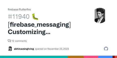 Firebase Messaging Customizing OnBackgroundMessage Default
