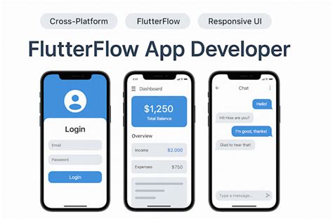Build Modern Flutterflow App With Responsive Ui Api Integration Ios