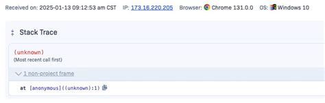 rollbar on linkedin what is this javascript error really
