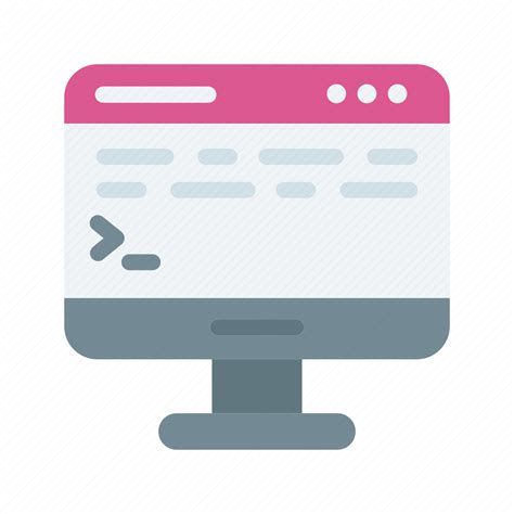 Terminal Console Cmd Command Icon Download On Iconfinder