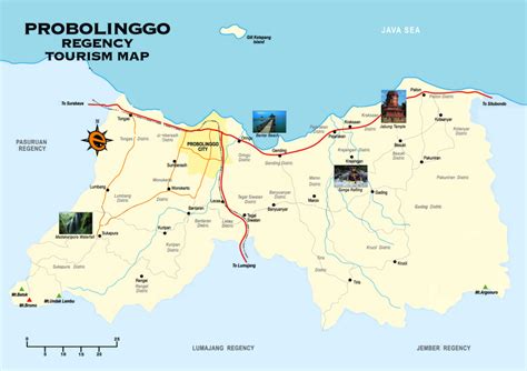 Takjub Indonesia Peta Kabupaten Probolinggo