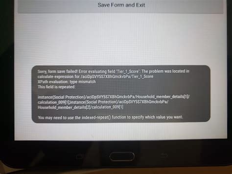 Errors In Deployed Form During Enumerator Training Form Building Kobotoolbox Community Forum