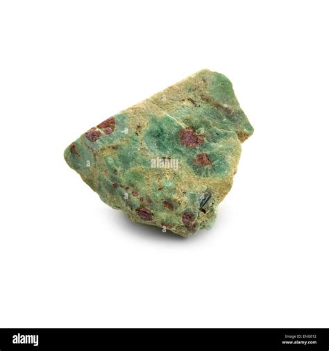 Ruby In Zoisite Cut Out Stock Images Pictures Alamy