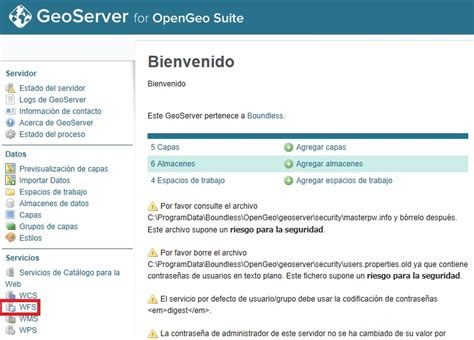 C Mo Activar Los Servicios Wfs En Geoserver Para Poder Editar En Geoexplorer