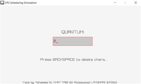 Github Nihil D Cpu Scheduling Simulation And Visualization Using Gantt Diagram