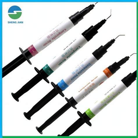Sj Light Curable Flowable Resin Fluid Flow Light Curing Composite Resin Oral Dental Filling