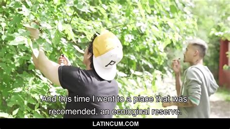 Latincumandcom Young Horny Latino Sex Outside While Visiting Ecological