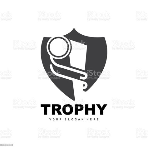 챔피언십 트로피 로고 챔피언 상 수상자 트로피 디자인 벡터 아이콘 템플릿 1위에 대한 스톡 벡터 아트 및 기타 이미지 1위