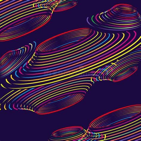 Abstract Colorful Line Motion Vector Background Stock Vector Illustration Of Cycle Effect