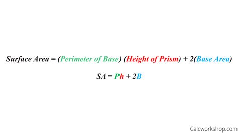 Volume And Surface Area Of A Prism Examples