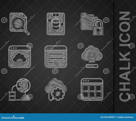 Set Browser Window Cloud Technology Data Transfer Files Computing